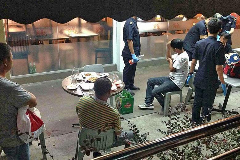 Four injured and 7 arrested in brawl outside Yishun restaurant | The ...