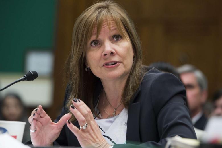 Mary Barra named chairman of US auto giant GM in new first for a woman ...