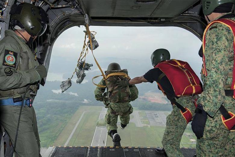 Parachutes not packed by Chinese contractors: SAF | The Straits Times