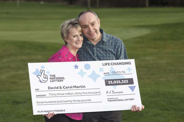 Scottish couple who win £33 million are biggest winners ever in British ...