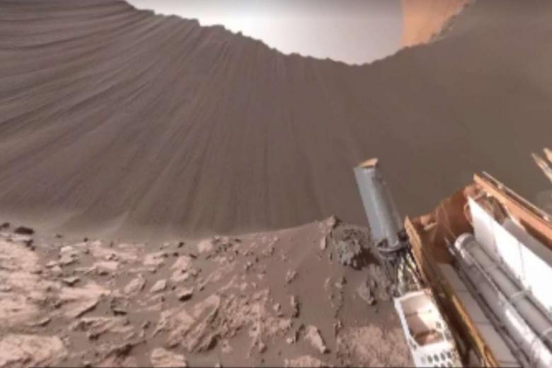 See another world with Nasa's 360-degree Mars video | The Straits Times