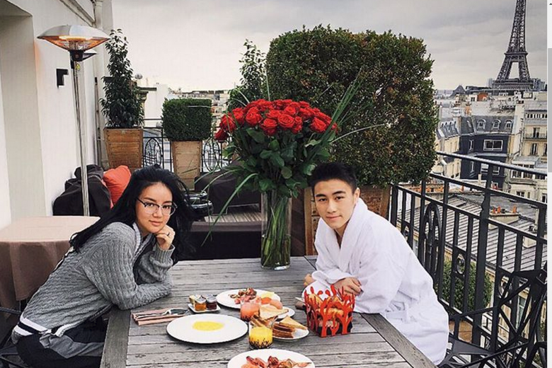 Billionaire Peter Lim's daughter Kim spends Valentine's Day in Paris ...