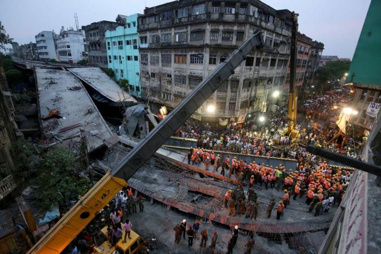 Dozens still trapped after flyover collapses in India; at least 22 ...