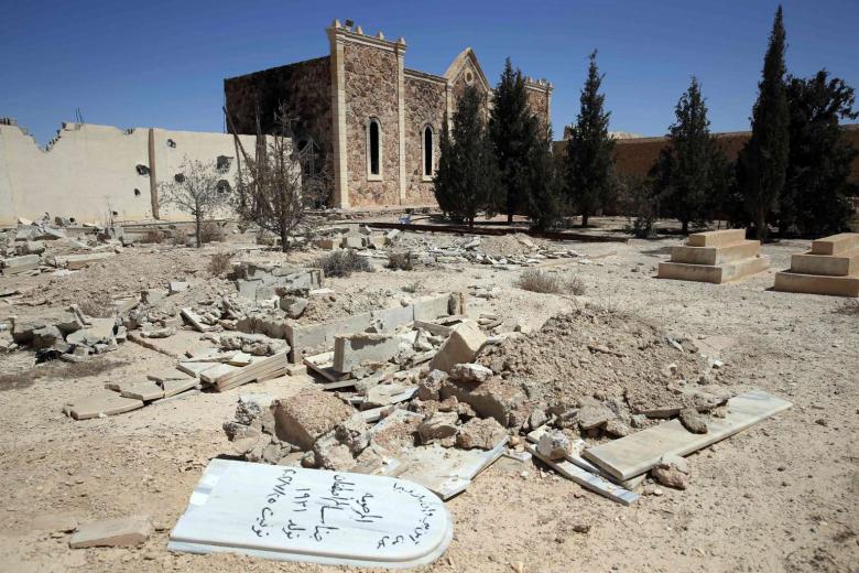 Syria monastery ravaged by ISIS was symbol of coexistence | The Straits ...