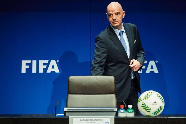 Football: Fifa chief Infantino defends integrity after he is named in ...