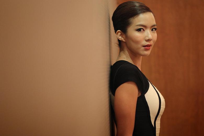 Channel 8 star Rui En was involved in another accident early this year ...