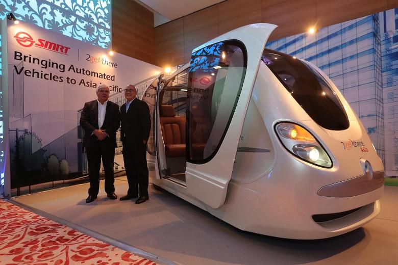 SMRT ties up with Dutch company in plans to bring driverless 'pod ...
