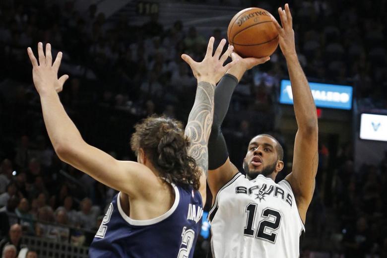 NBA: Aldridge shines as fast-starting Spurs stop Thunder | The Straits ...