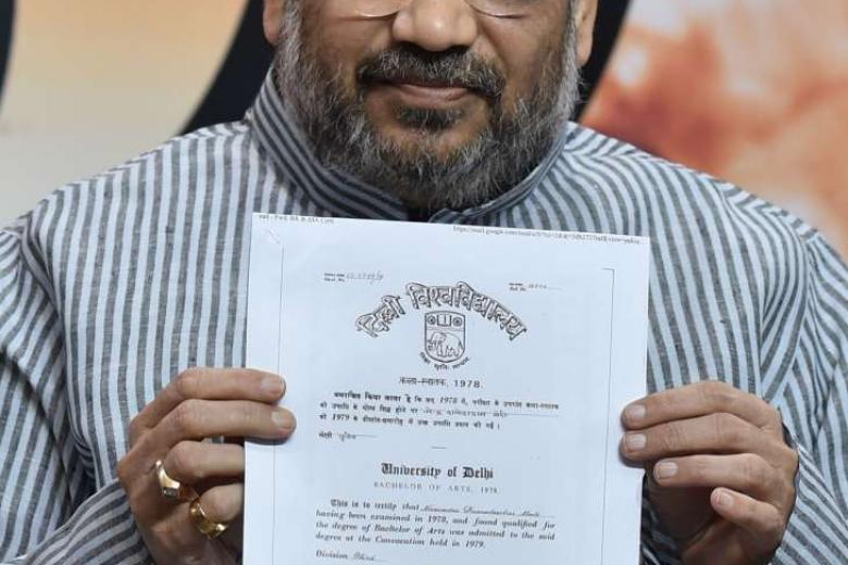 Indian PM Modi releases his degrees in 'fake graduation' row | The ...
