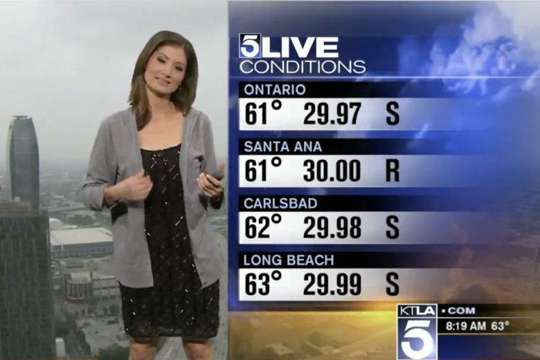 TV meteorologist given sweater to wear on-air after complaints about ...