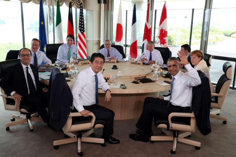 In Pictures: Highlights from the G-7 Summit in Japan | The Straits Times