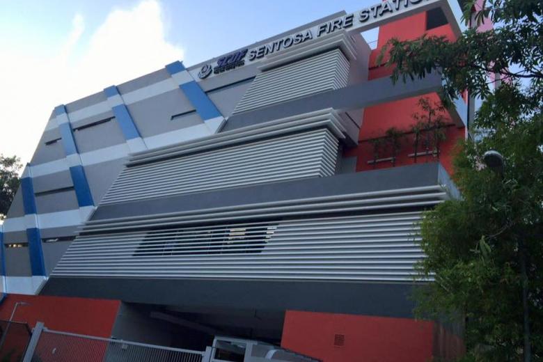 SCDF's fire station on Sentosa starts operations on Monday | The ...