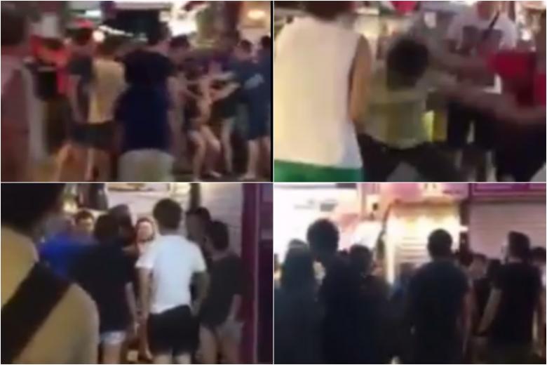 10 arrested after brawl at Bugis Village | The Straits Times