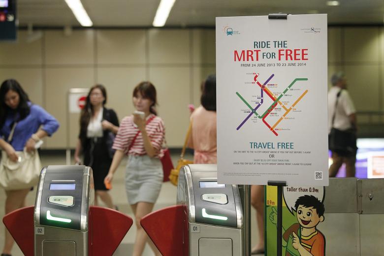 Free early morning MRT rides in city area extended to 2017 | The ...
