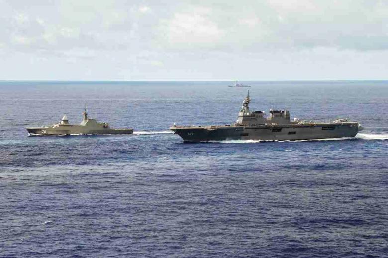 Singapore's RSS Steadfast first non-US navy ship to lead RIMPAC ...