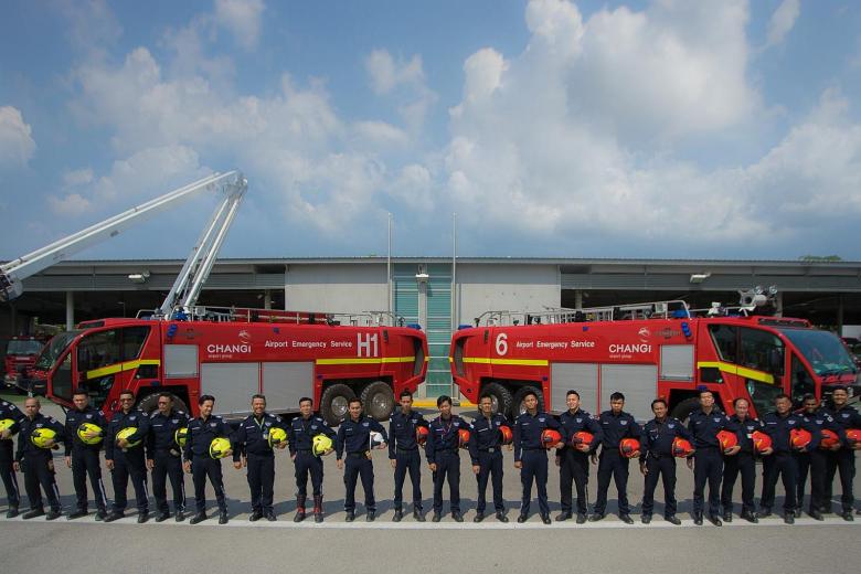 SQ368 fire: Changi Airport's emergency service team hailed as 'heroes ...