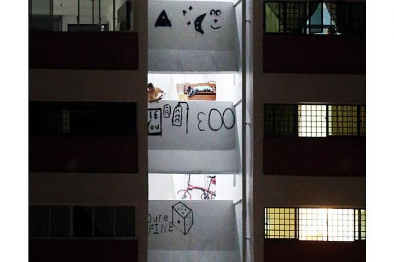 Police arrest two teens suspected of vandalising Marsiling HDB block ...