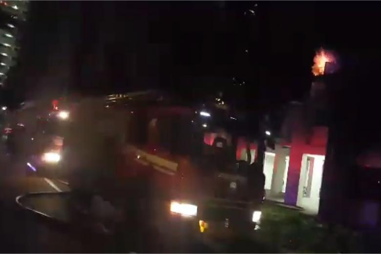 20 residents evacuated, 1 injured after fire breaks out at Sengkang ...