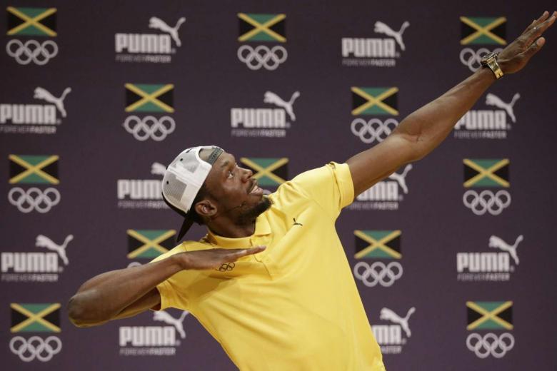 Olympics: Usain Bolt dances for the media, but admits nerves for the ...
