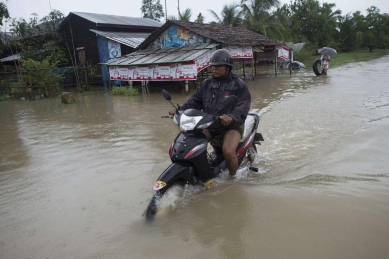 Myanmar monsoon floods kill eight, disrupt lives of 400,000 | The ...