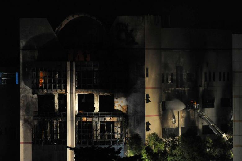 CK Building fire extinguished by SCDF firefighters after 16-hour battle ...