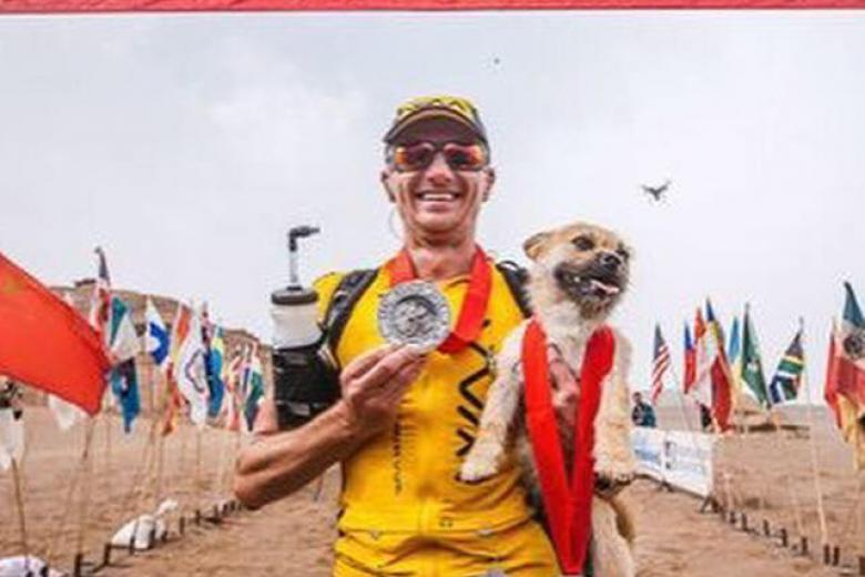 Australian runner finds Gobi the dog that followed him on ultramarathon ...