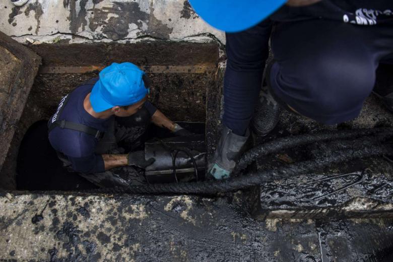 Plastic bags clogging Bangkok's sewers complicate efforts to fight ...