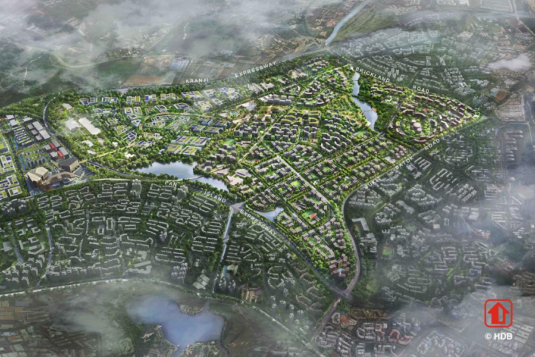 Tengah, the first HDB town since Punggol, to have forest fringe, car ...
