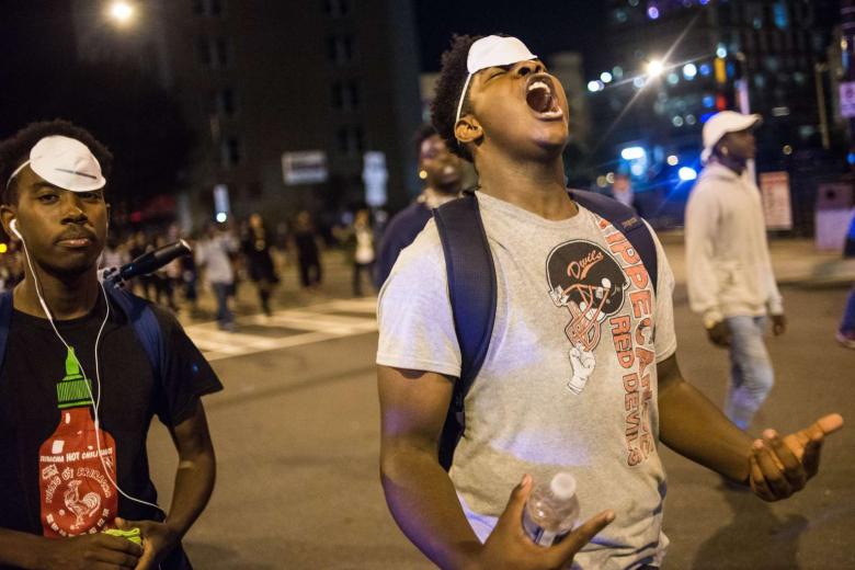 In Pictures: Protests in Charlotte, North Carolina, after police ...