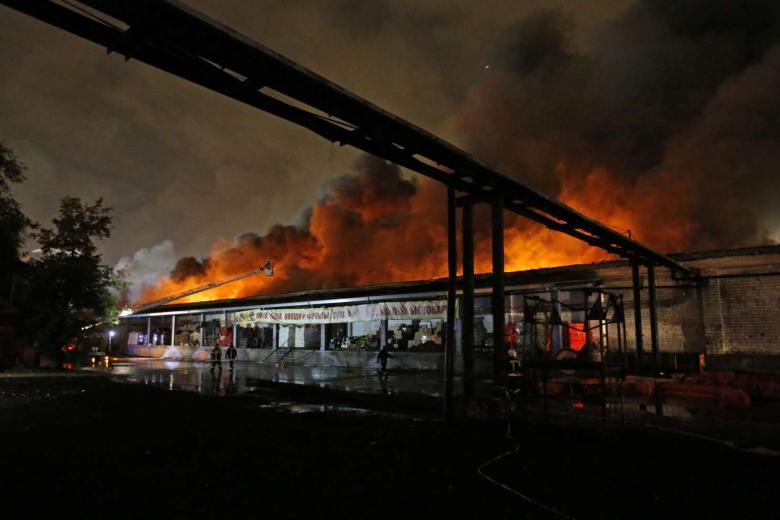 8 Russian firefighters killed in Moscow blaze | The Straits Times