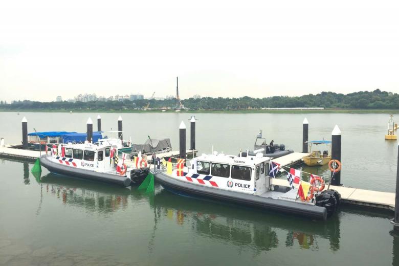 New police patrol boats for Marina Reservoir to boost fight against ...