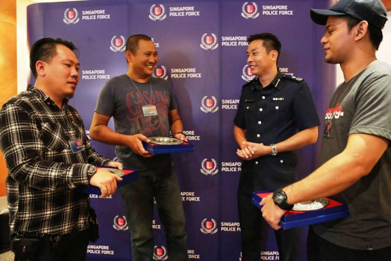 Three men who foil snatch theft at Marsiling Lane lauded by the police ...