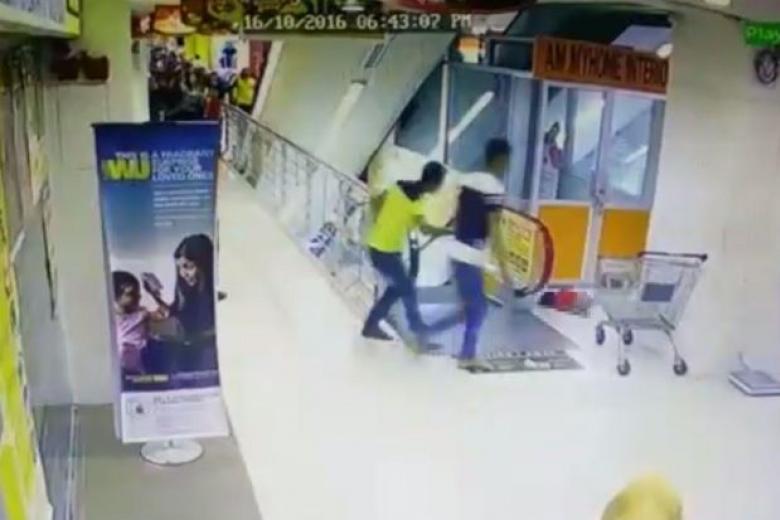 Malaysia toddler in critical condition after falling from escalator ...