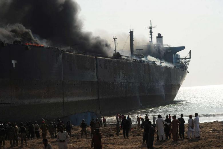 Death toll rises to 26 in Pakistan shipbreaking blast | The Straits Times