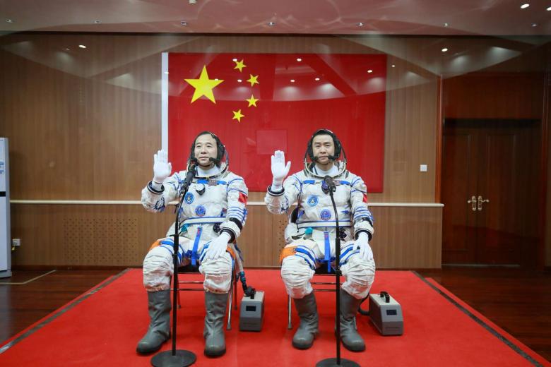 Chinese astronauts say feasting on plenty of local food on space ...