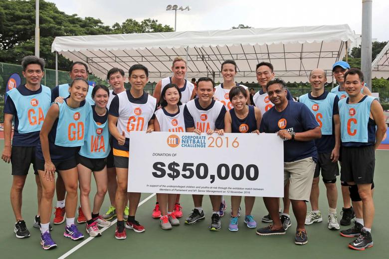 Netball: Fourth edition of telco M1's corporate challenge rakes in ...