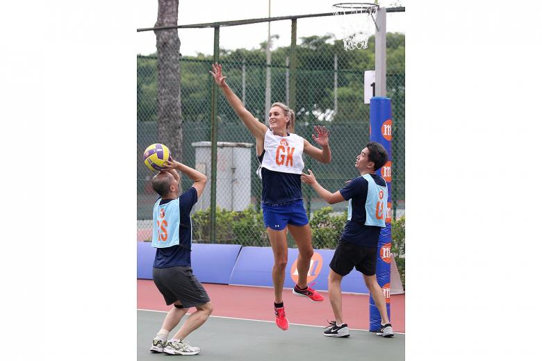 Netball: Fourth edition of telco M1's corporate challenge rakes in ...