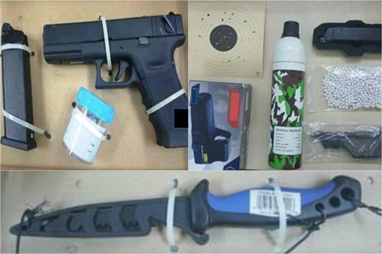 Man, 24, arrested for criminal intimidation and unlawful possession of ...