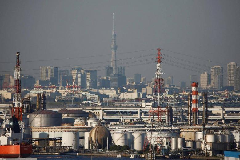 Japan's industrial production rises slightly in October | The Straits Times
