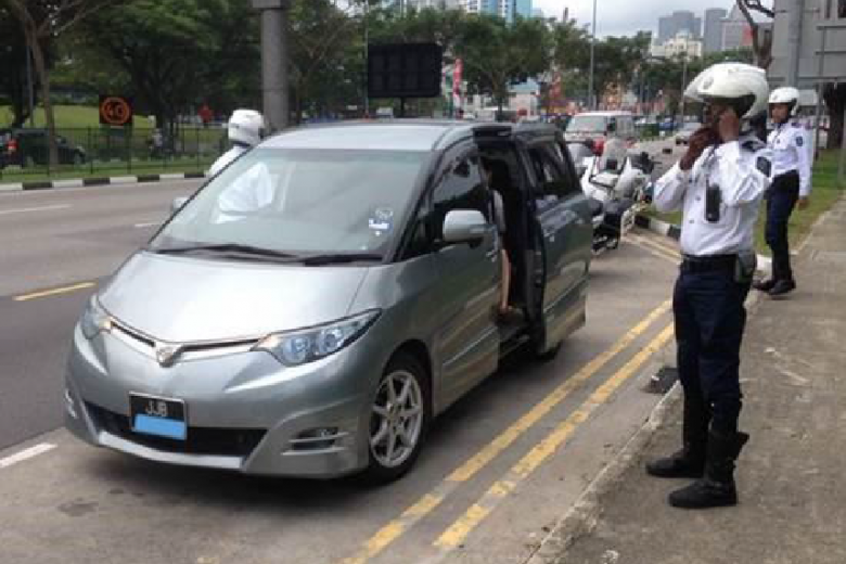 19 drivers warned, 1 fined as LTA cracks down on errant private car ...