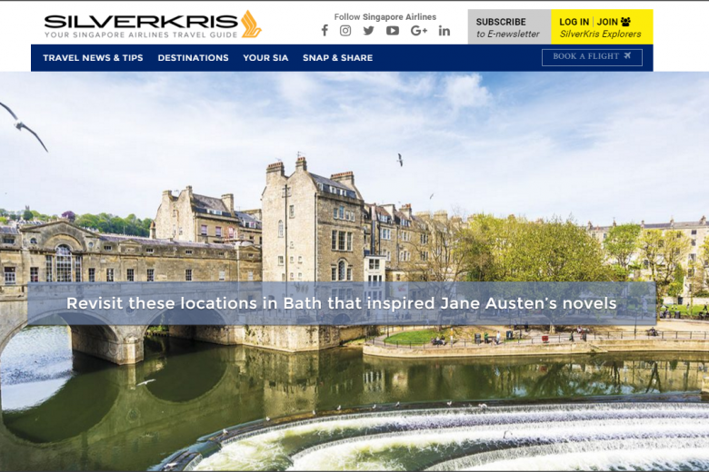 SPH Magazines revamps SilverKris website for SIA | The Straits Times