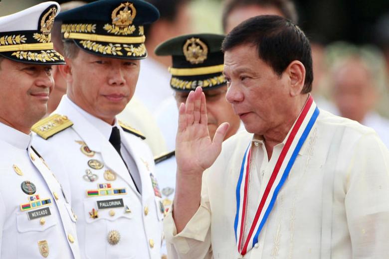 Philippines' Rodrigo Duterte open to joint naval drills with Russia ...