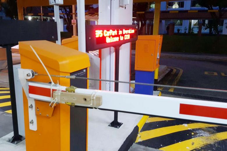 Cable ties sometimes used to secure carpark gantry barriers, HDB says ...