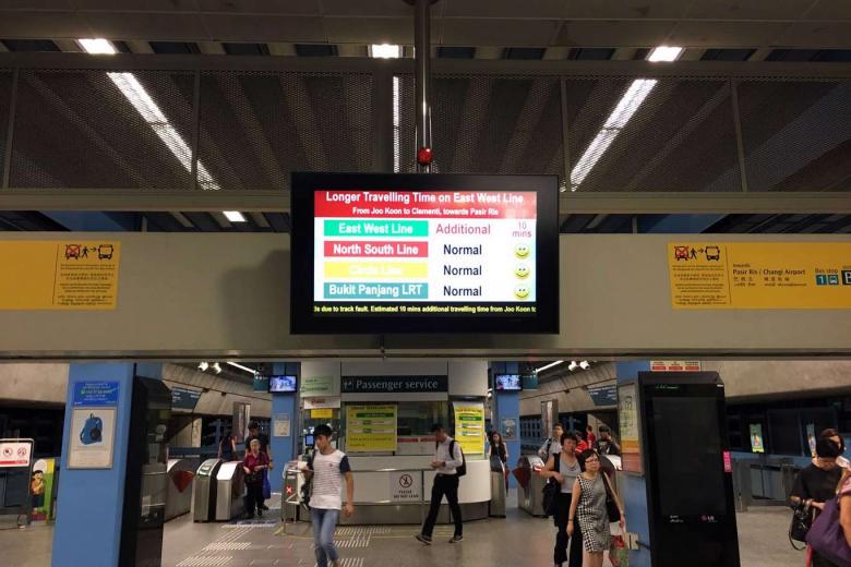 Train disruptions caused by track circuit failures, unrelated to ...