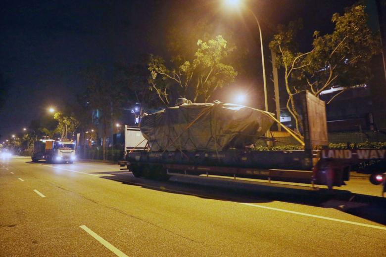 SAF's 9 Terrex vehicles back home, more than 2 months after they were ...