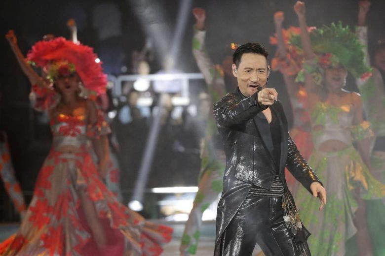 Spectacular performance by Jacky Cheung | The Straits Times