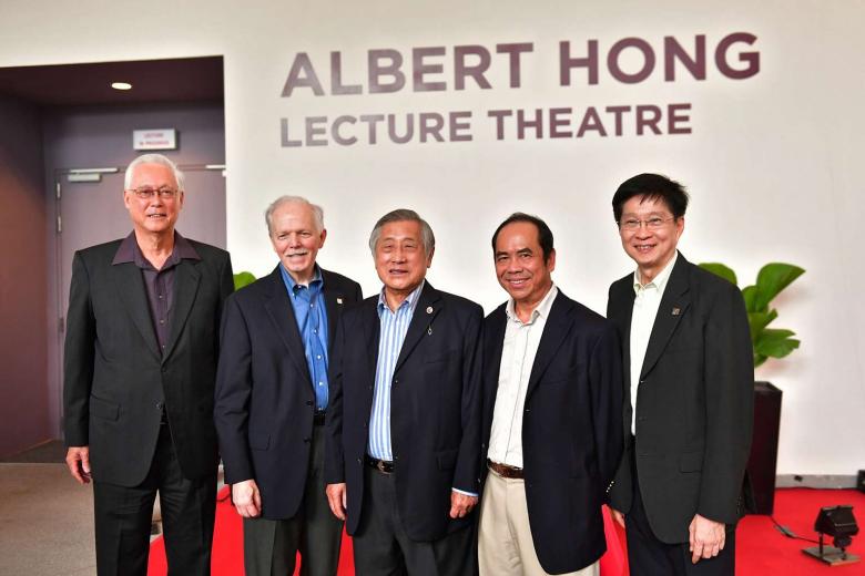 SUTD names its largest lecture theatre after pioneer architect who ...