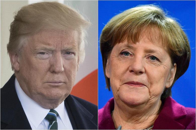Donald Trump, Germany's Angela Merkel to hold first face-to-face ...