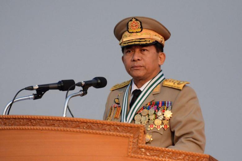 Myanmar army chief defends military campaign in Rakhine | The Straits Times