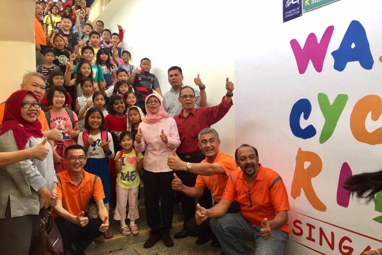 Marsiling residents 'adopt' 44-year-old underpass | The Straits Times